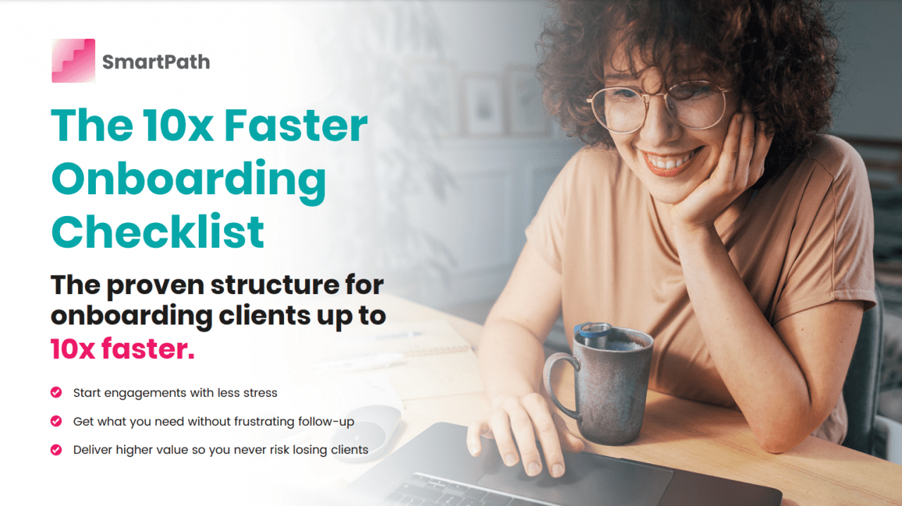 The 10x Faster Onboarding Checklist - SmartPath.co
